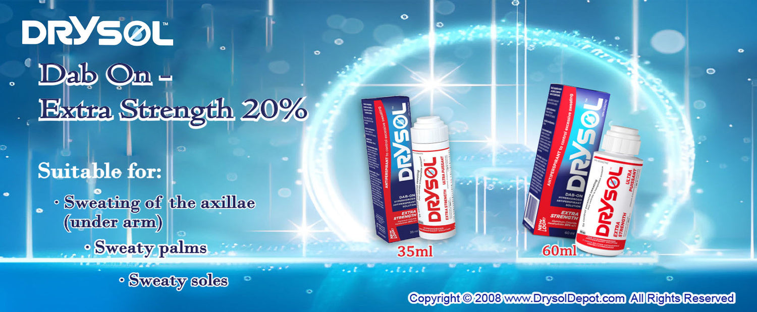 Buy Drysol,Antiperspirant,Excessive sweating & Hyperhidrosis Treatment ...