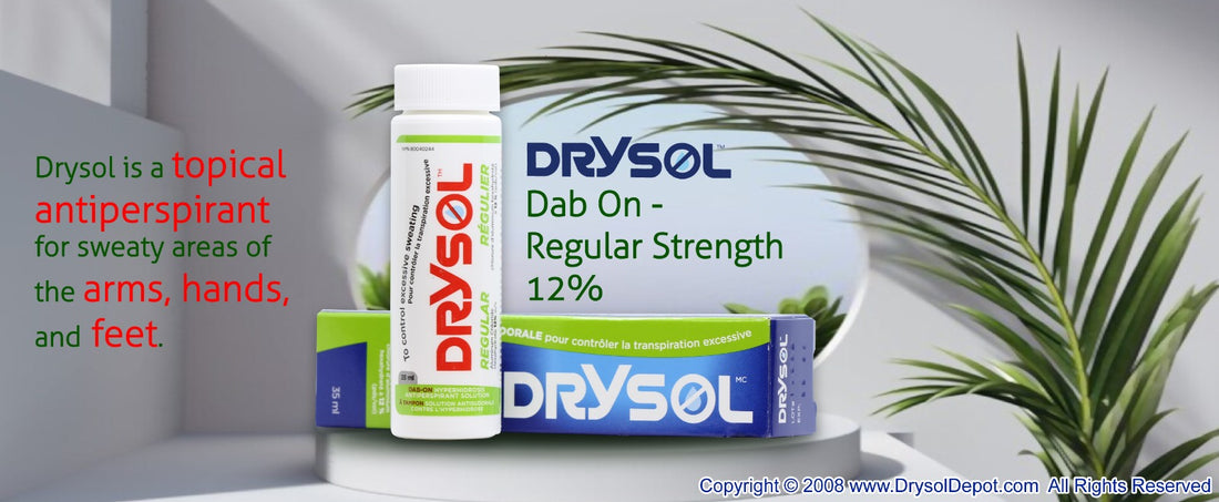 Buy Drysol,Antiperspirant,Excessive sweating & Hyperhidrosis Treatment ...