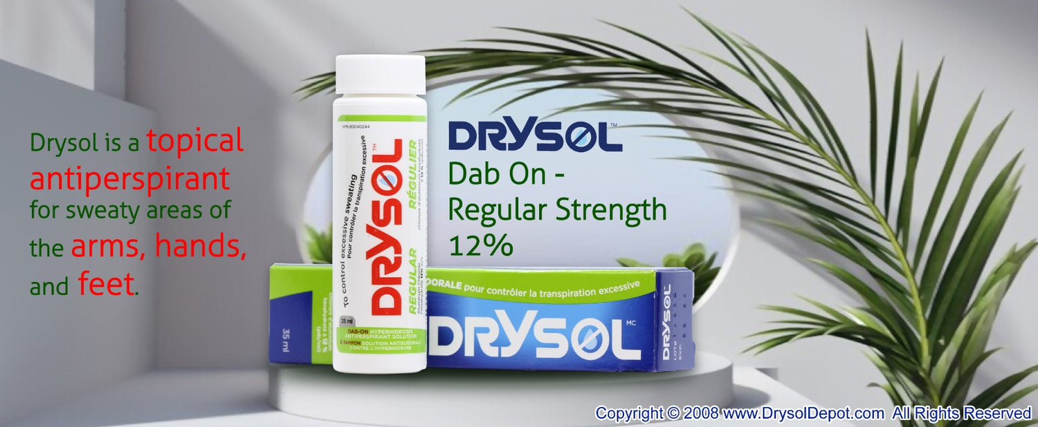 Buy Drysol,Antiperspirant,Excessive sweating & Hyperhidrosis Treatment ...