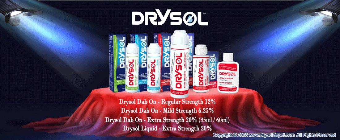 Buy Drysol,Antiperspirant,Excessive sweating & Hyperhidrosis Treatment ...