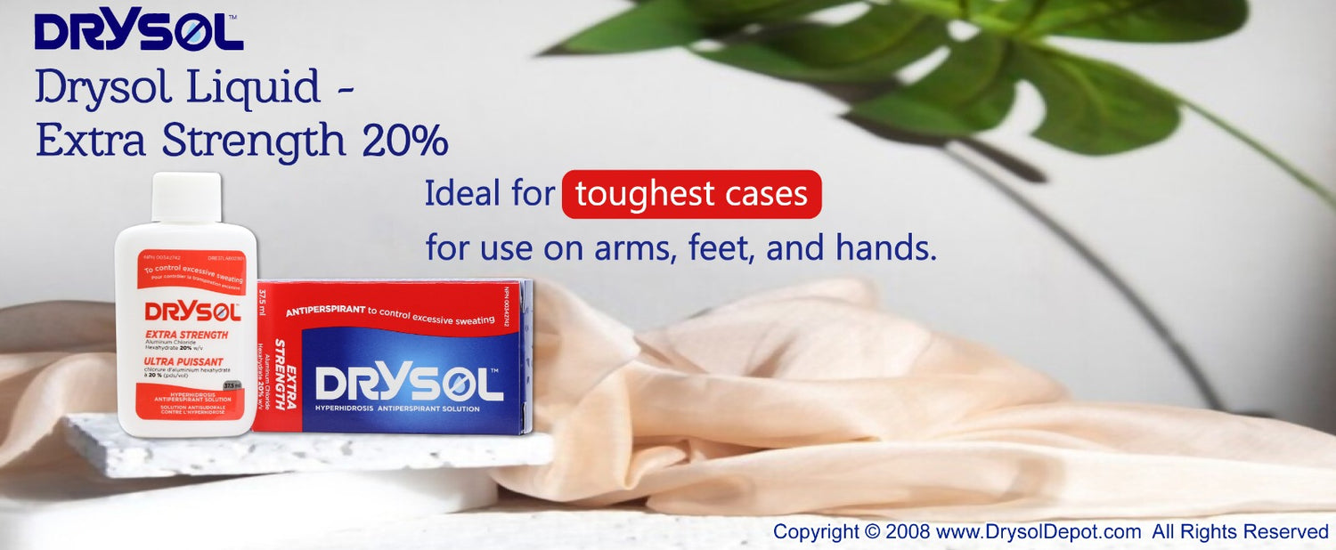 Buy Drysol,Antiperspirant,Excessive sweating & Hyperhidrosis Treatment ...